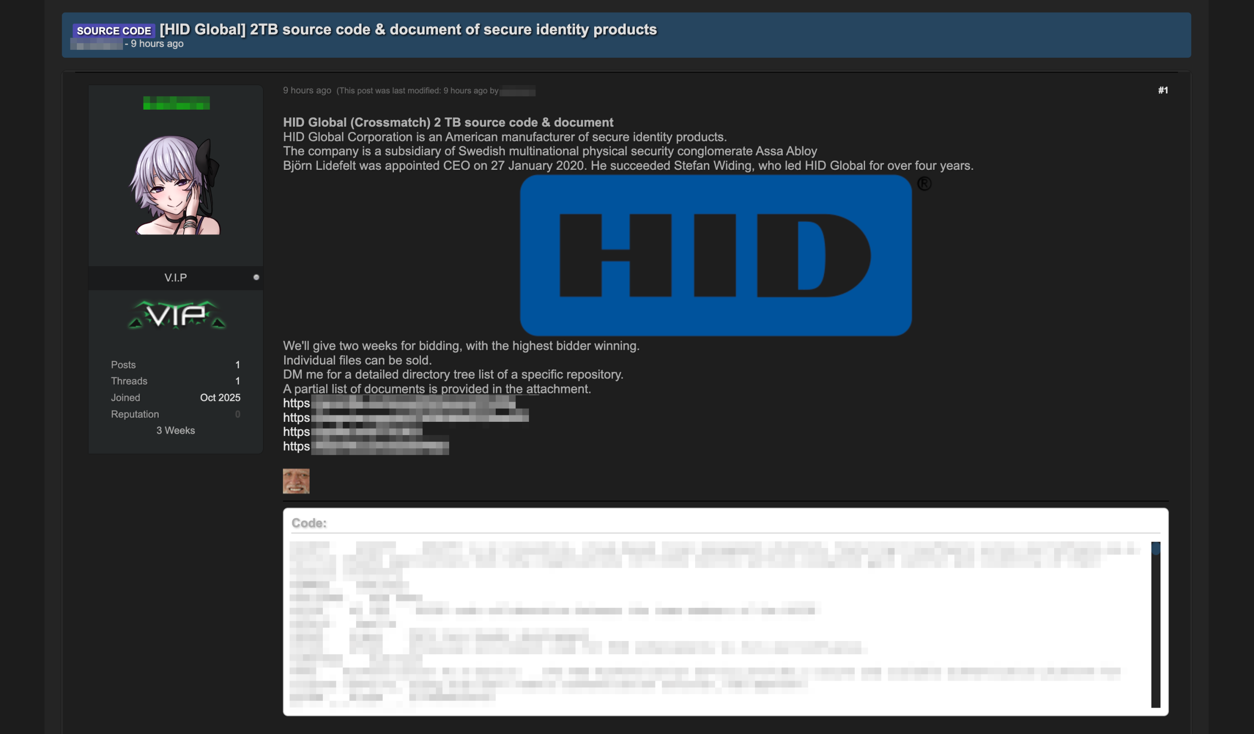 HID Data Breach Reportedly Exposes Source Code and Internal Documents ...